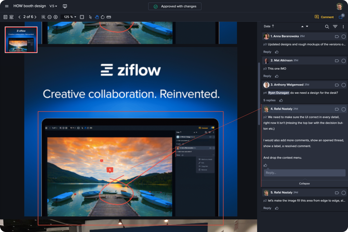 How Ziflow uses Ziflow: HOW Design Live prep