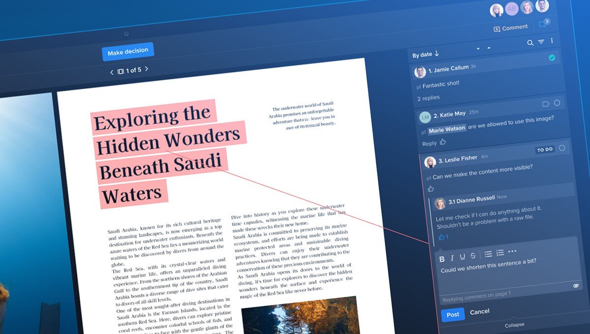 How to annotate a PDF: A step-by-step guide for creative teams